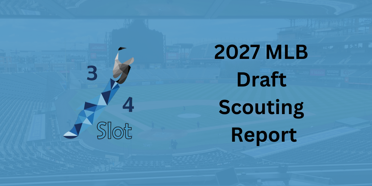 2027 MLB Draft: Grant Sperandio, RHP, Memorial - THREE QUARTER SLOT